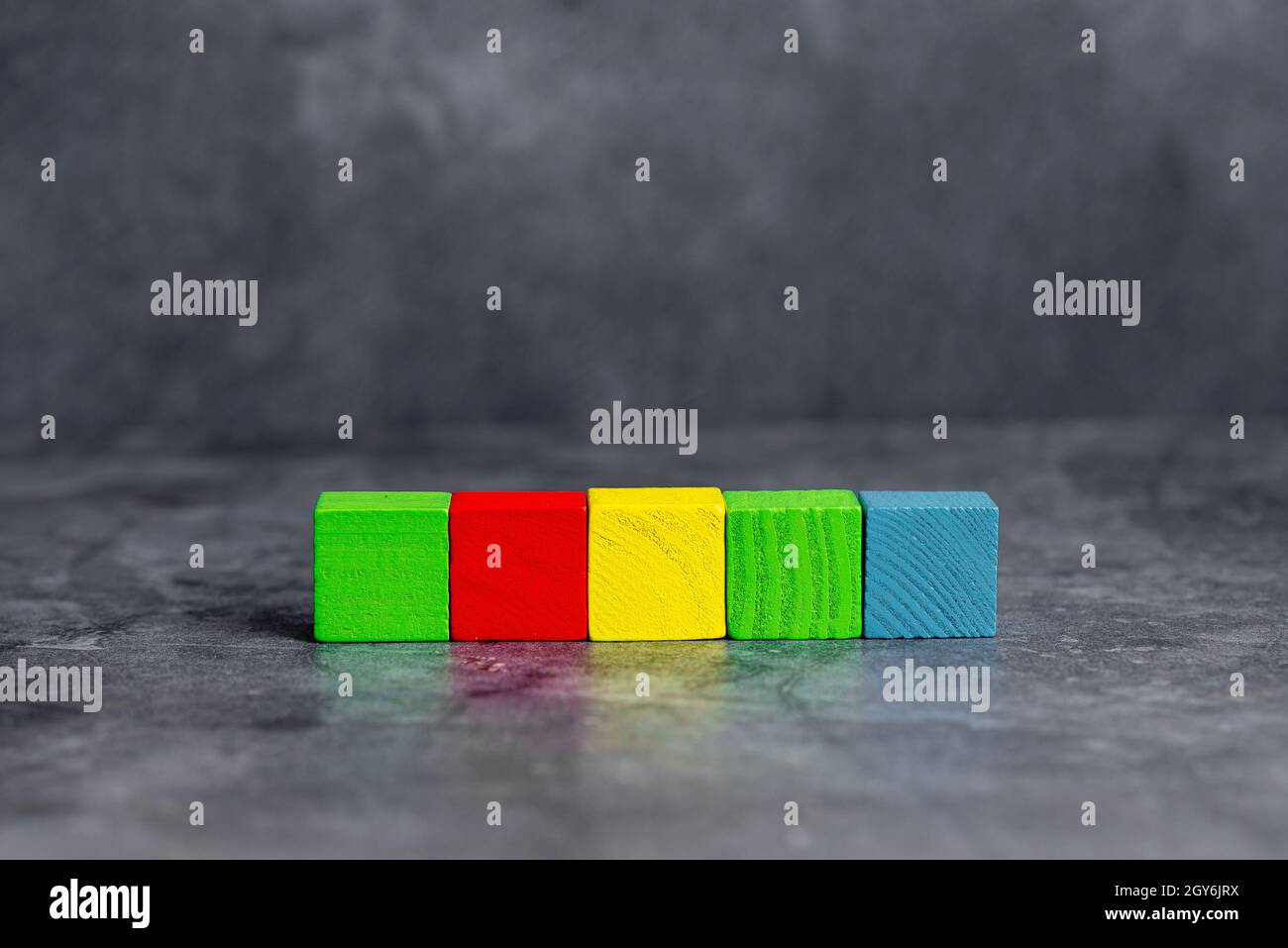 Stack of Sample Cube Rectangular Boxes On Surface Polished With Multi ...