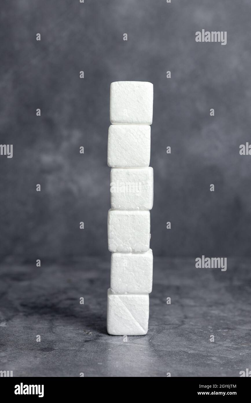 Stack of Sample Cube Rectangular Boxes On Surface Polished With Multi ...