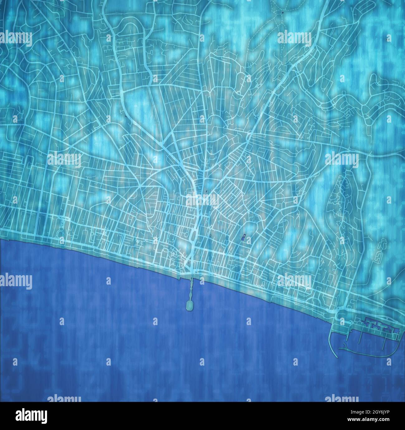 Map of brighton uk hi-res stock photography and images - Alamy