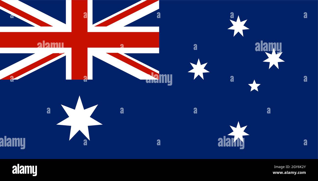 National Flag Commonwealth of Australia - vector, Australian National ...