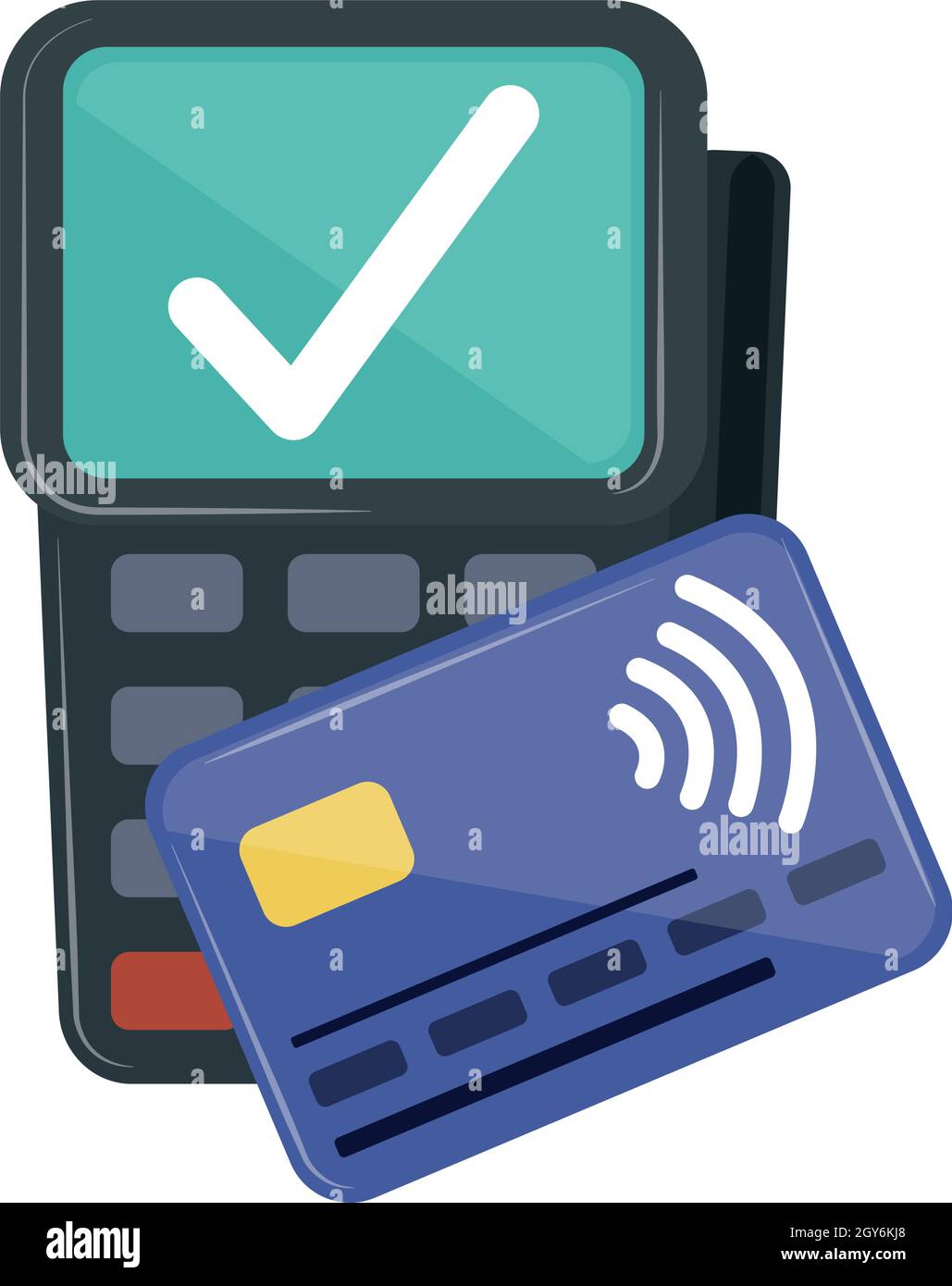 contactless payment solution Stock Vector Image & Art - Alamy