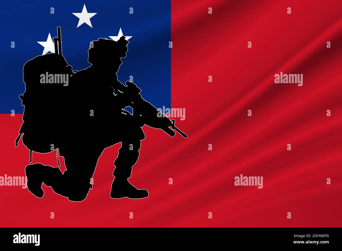 Independence Day Samoa. Military of Samoa. Day of Remembrance of the ...