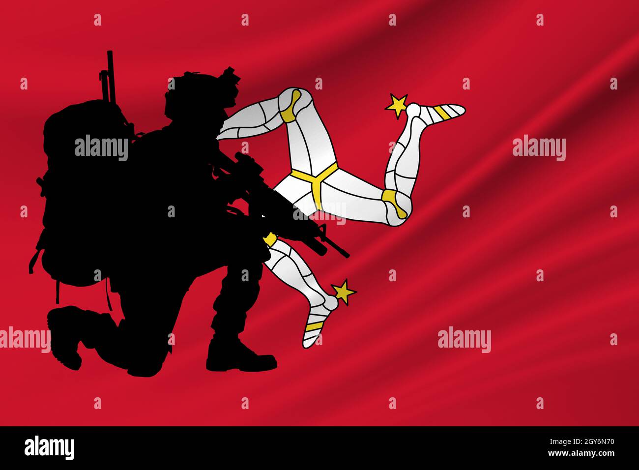 Independence Day Isle of Man. Military of Isle of Man. Day of ...