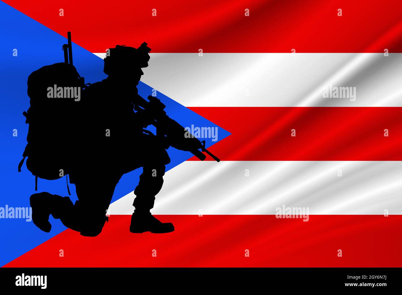 Independence Day Puerto Rico. Military of Puerto Rico. Day of ...