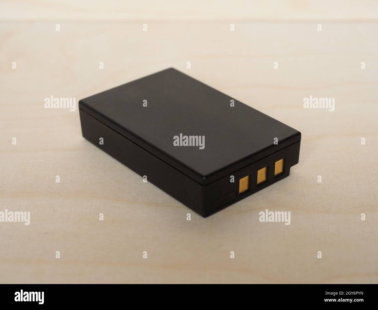 rechargeable lithium-ion battery used for digital camera Stock Photo ...
