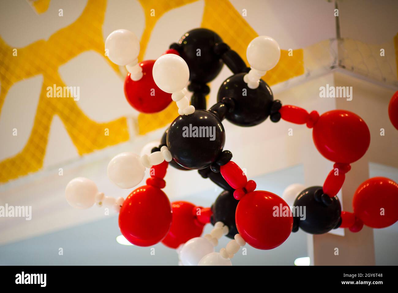 balls in the form of a chemical element of the periodic table Stock ...