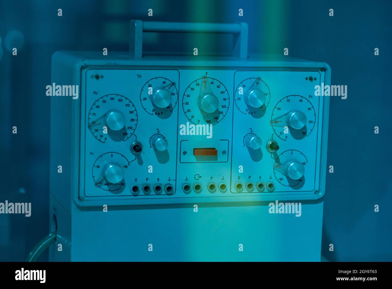 Temperature gauge transmitter at oil and gas remote wellhead platform ...