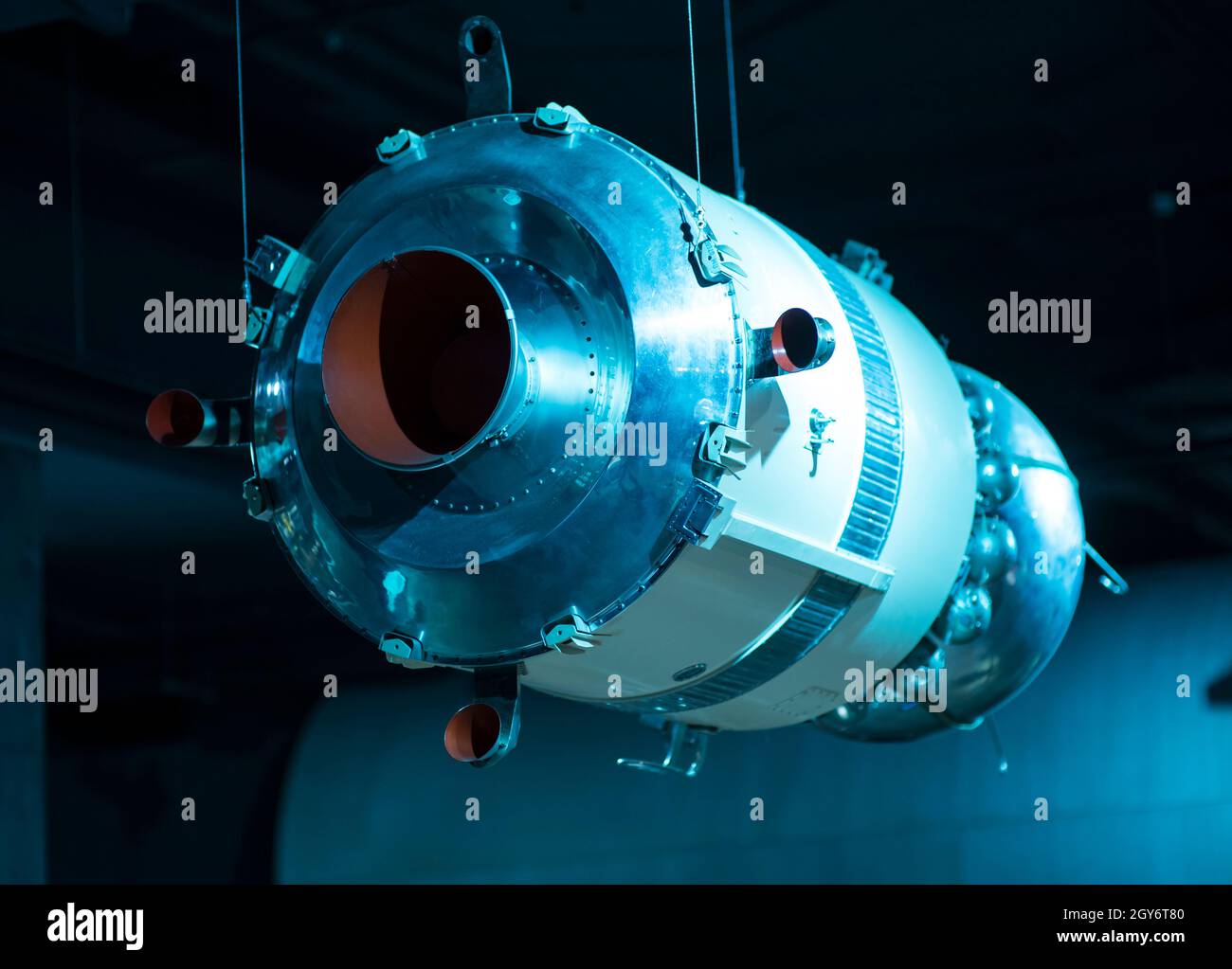 space rocket at the poligon. Russian Cosmic programm Stock Photo - Alamy