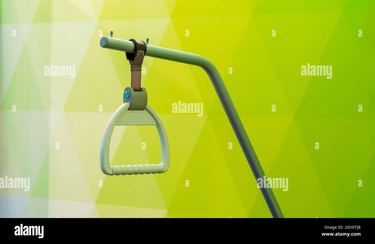 Device for lifting on a medical bed. Derzhak for rising from a bed ...