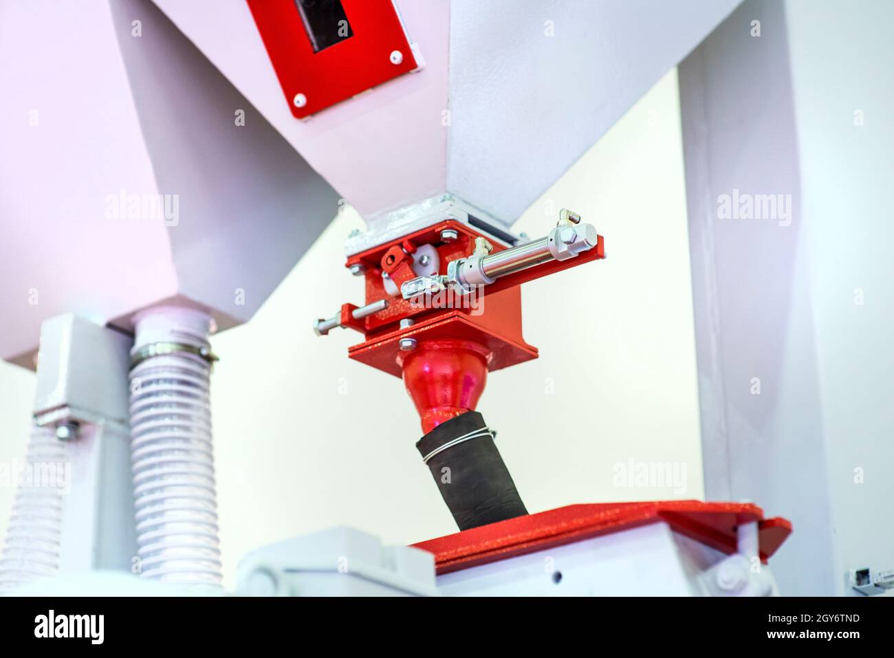 CNC woodworking machine in wood work Shop Stock Photo - Alamy