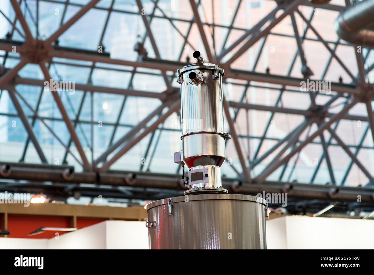 Modern humidifier and air purifier At the factory Stock Photo - Alamy