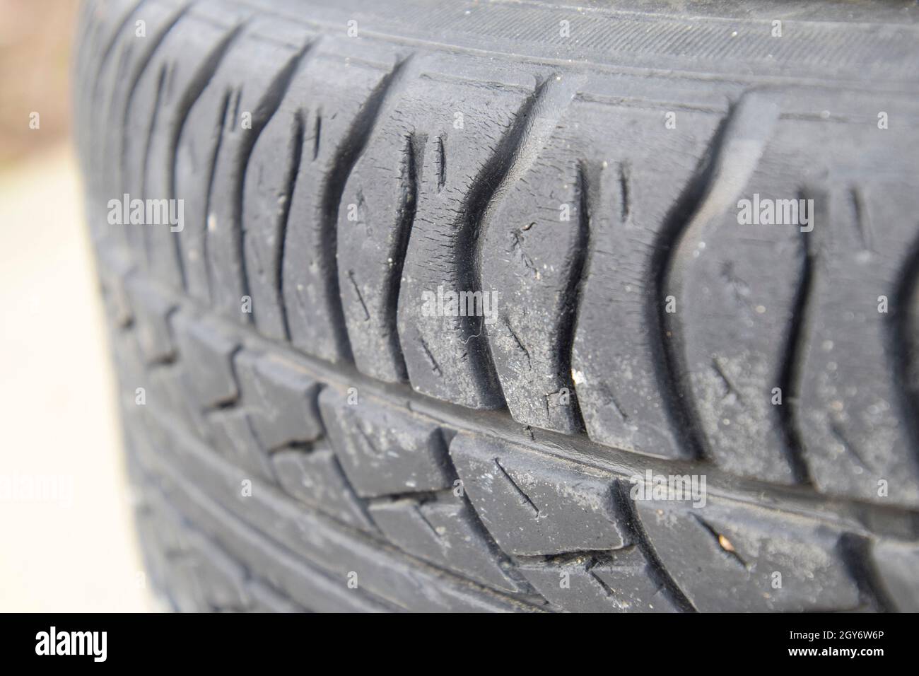 Automobile wheel. Rubber tires. Summer rubber set for the car. Wheel ...