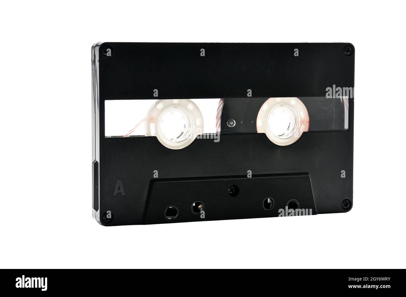 Compact audio cassette for use on audio tape recorders, music players ...