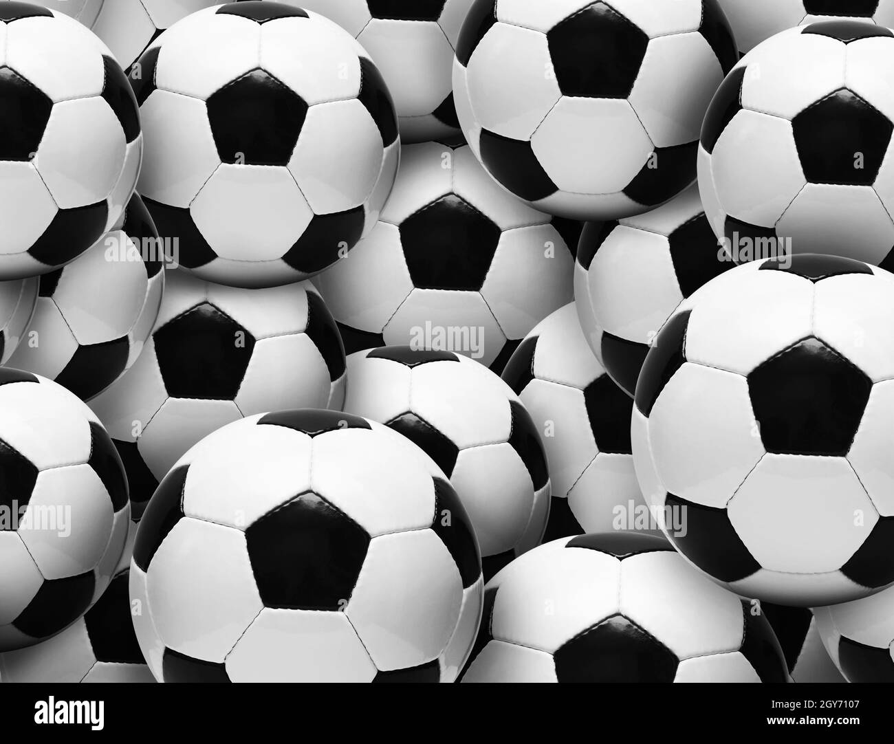 Traditional soccer game with a leather ball Stock Photo - Alamy