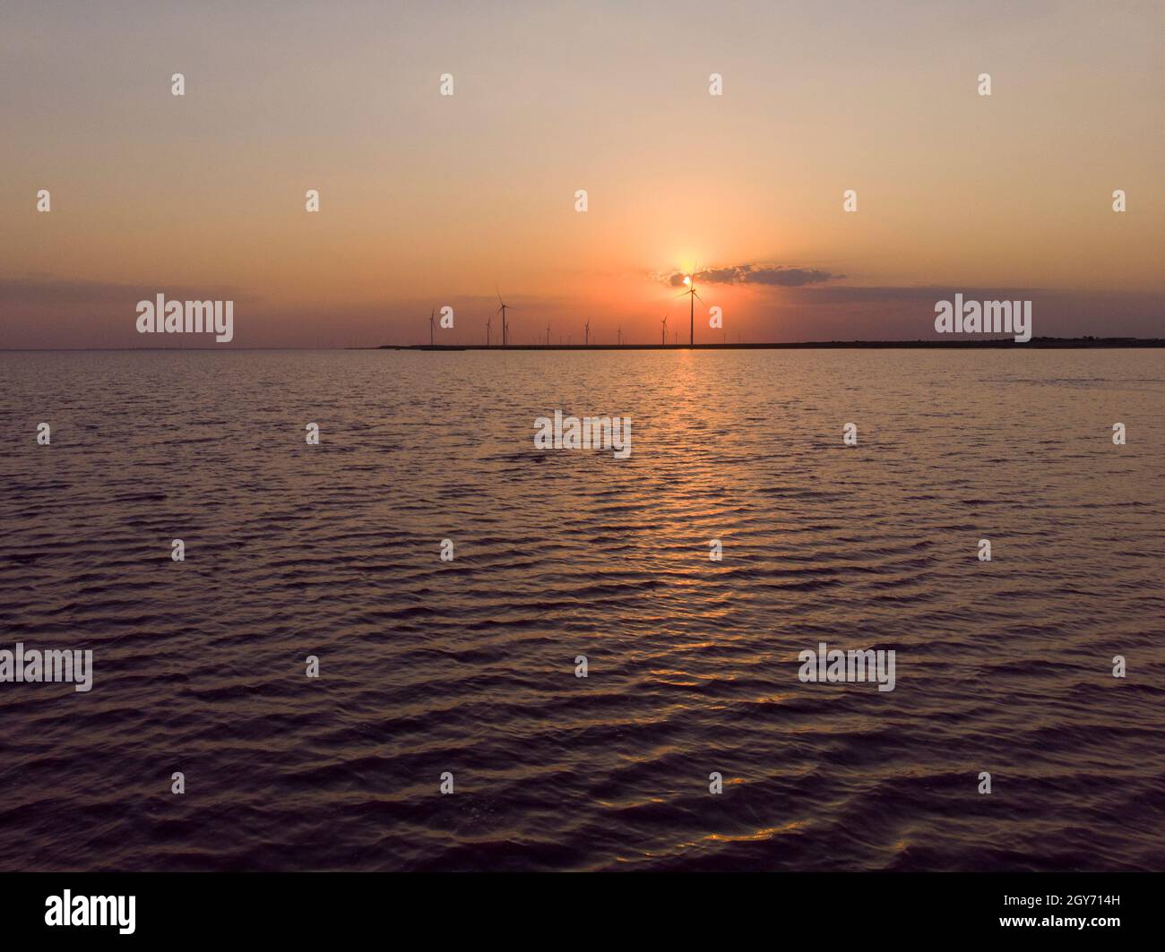 Cinematic wind turbine hi-res stock photography and images - Alamy