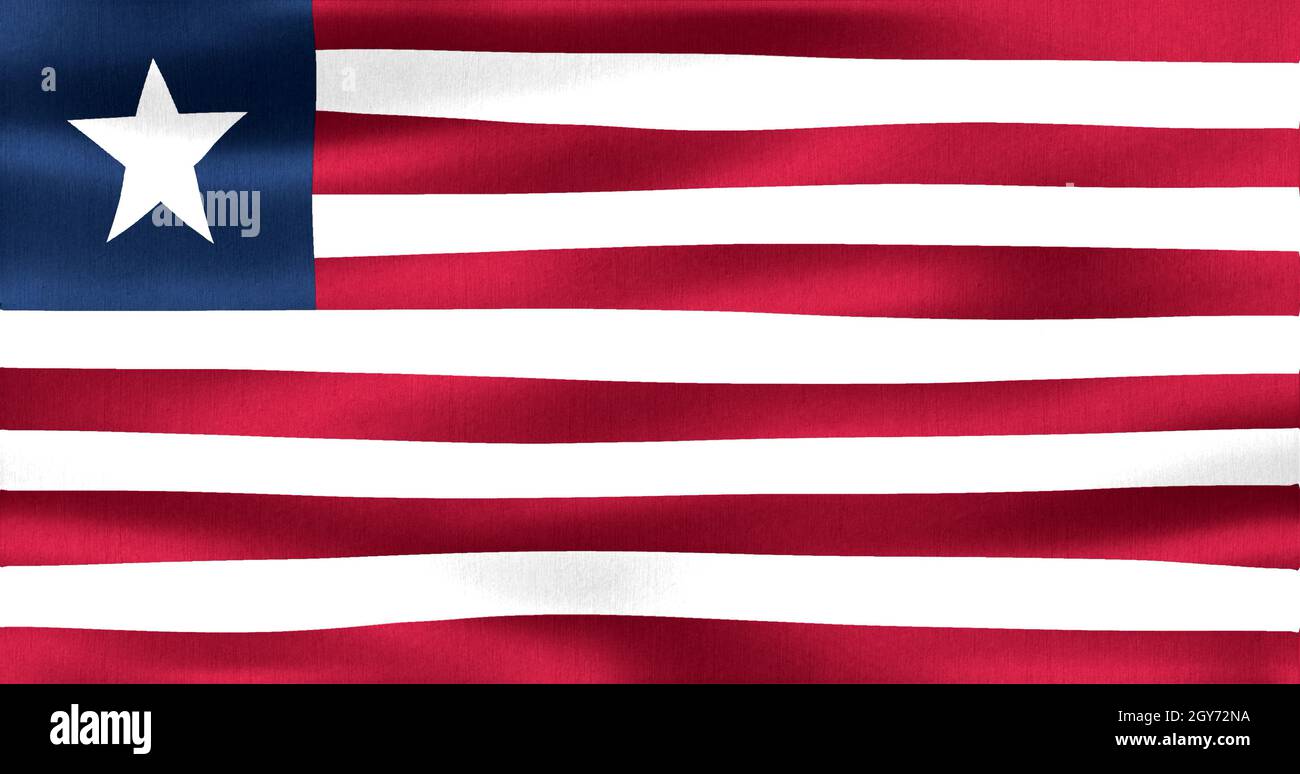 Flag liberia liberia official hi-res stock photography and images - Alamy