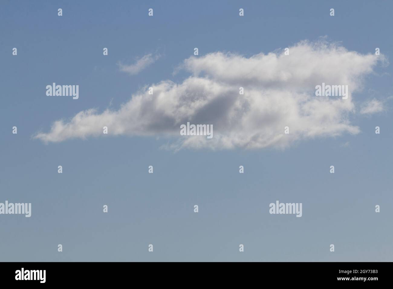 Blue sky with cloud for background or composite images august UK 2021 ...