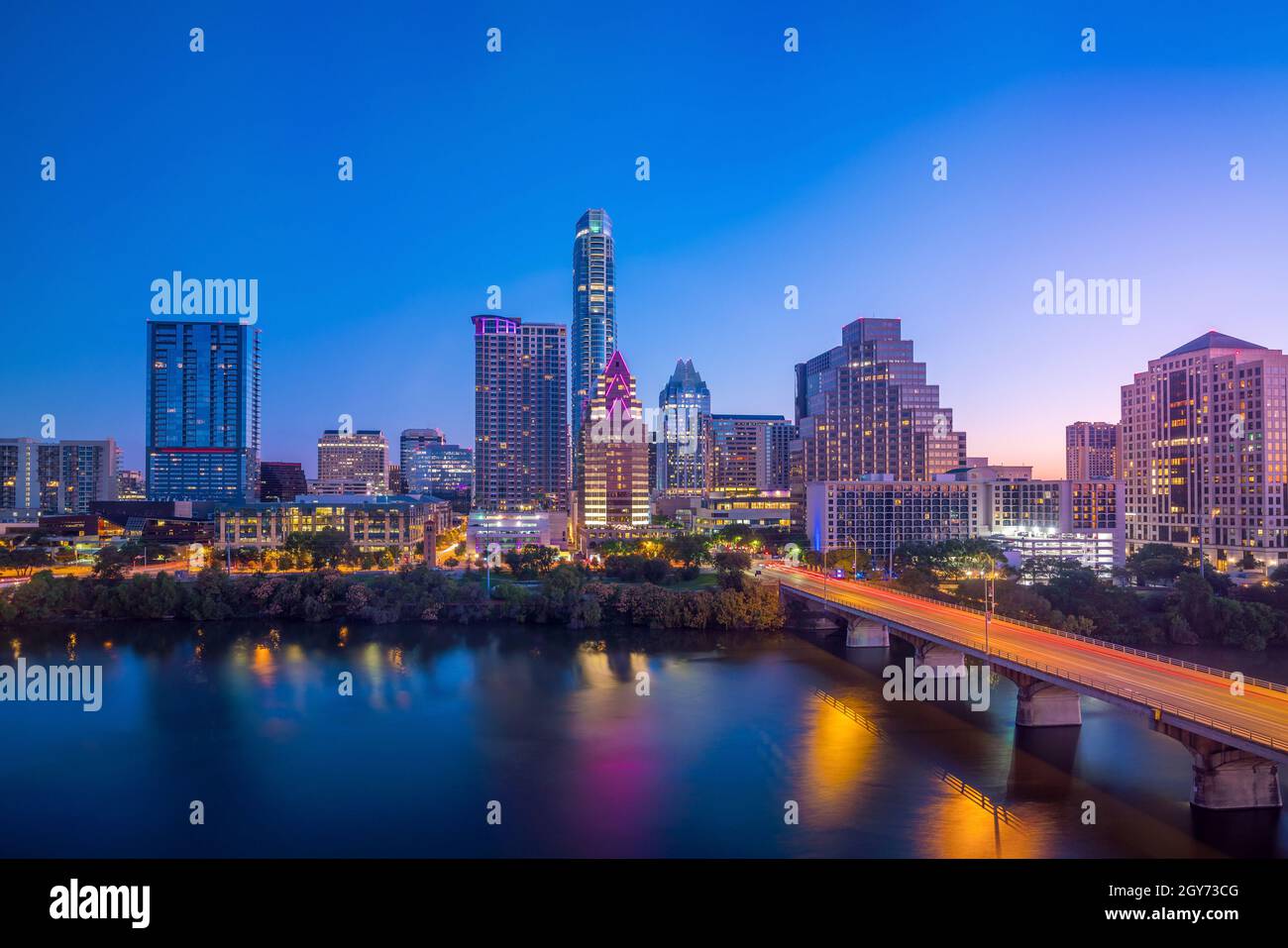 Downtown austin sunrise hi-res stock photography and images - Alamy