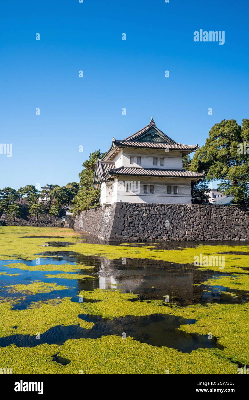 Outer tower of Iperial Palace in Tokyo, Japan Stock Photo - Alamy