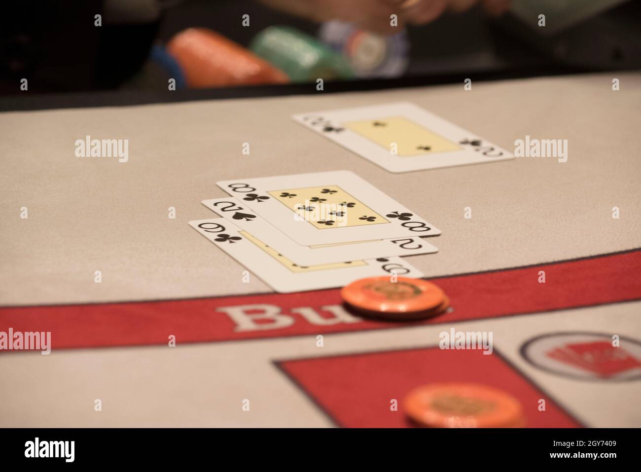 Black jack card hi-res stock photography and images - Alamy