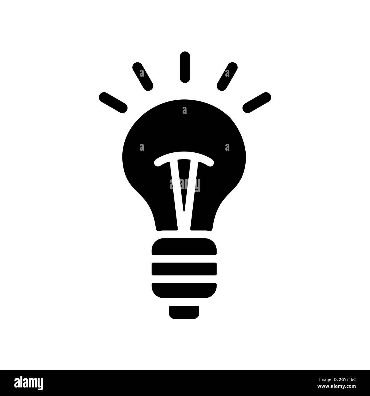 Idea Light Bulb Outline