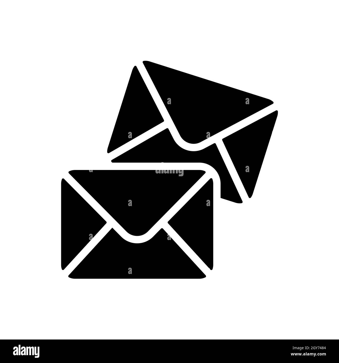 Mail Outline Glyph Icon Workspace Sign Graph Symbol For Your Web Site Design Logo App Ui