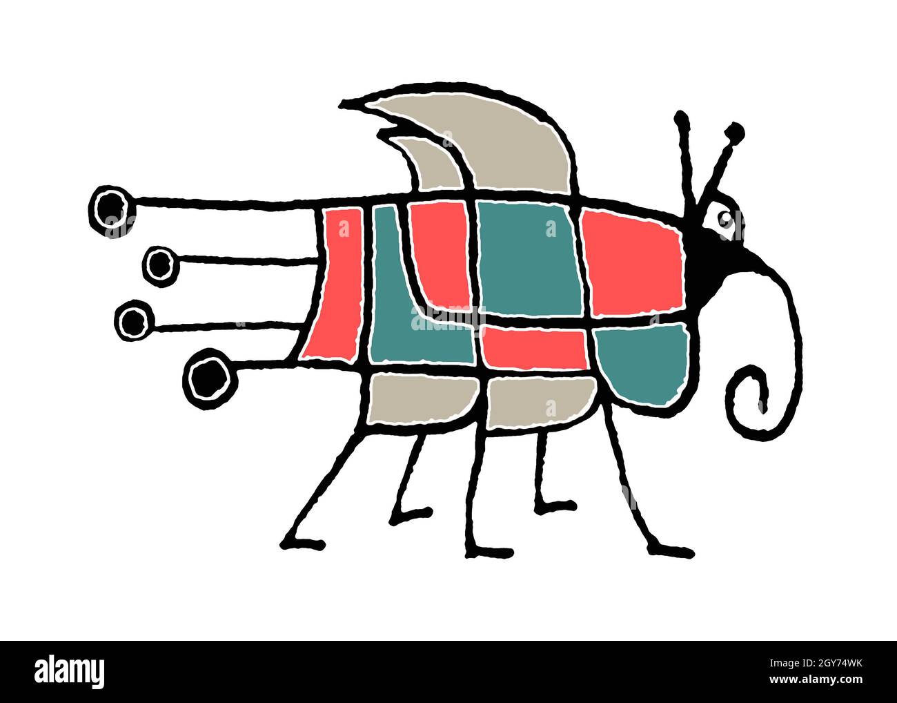 Cartoon bug Cut Out Stock Images & Pictures - Alamy
