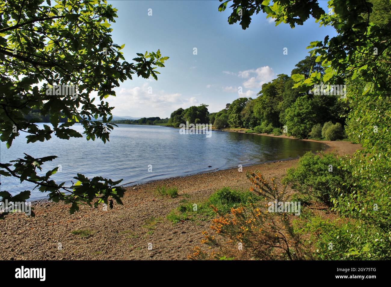 Loch Ken - Castle Douglas Stock Photo - Alamy