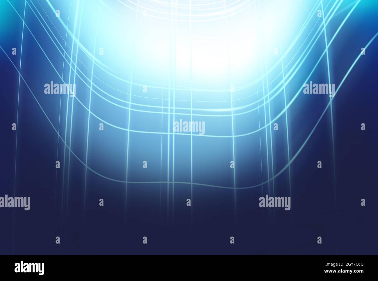 Abstract background with light grid from top part. modern building ...