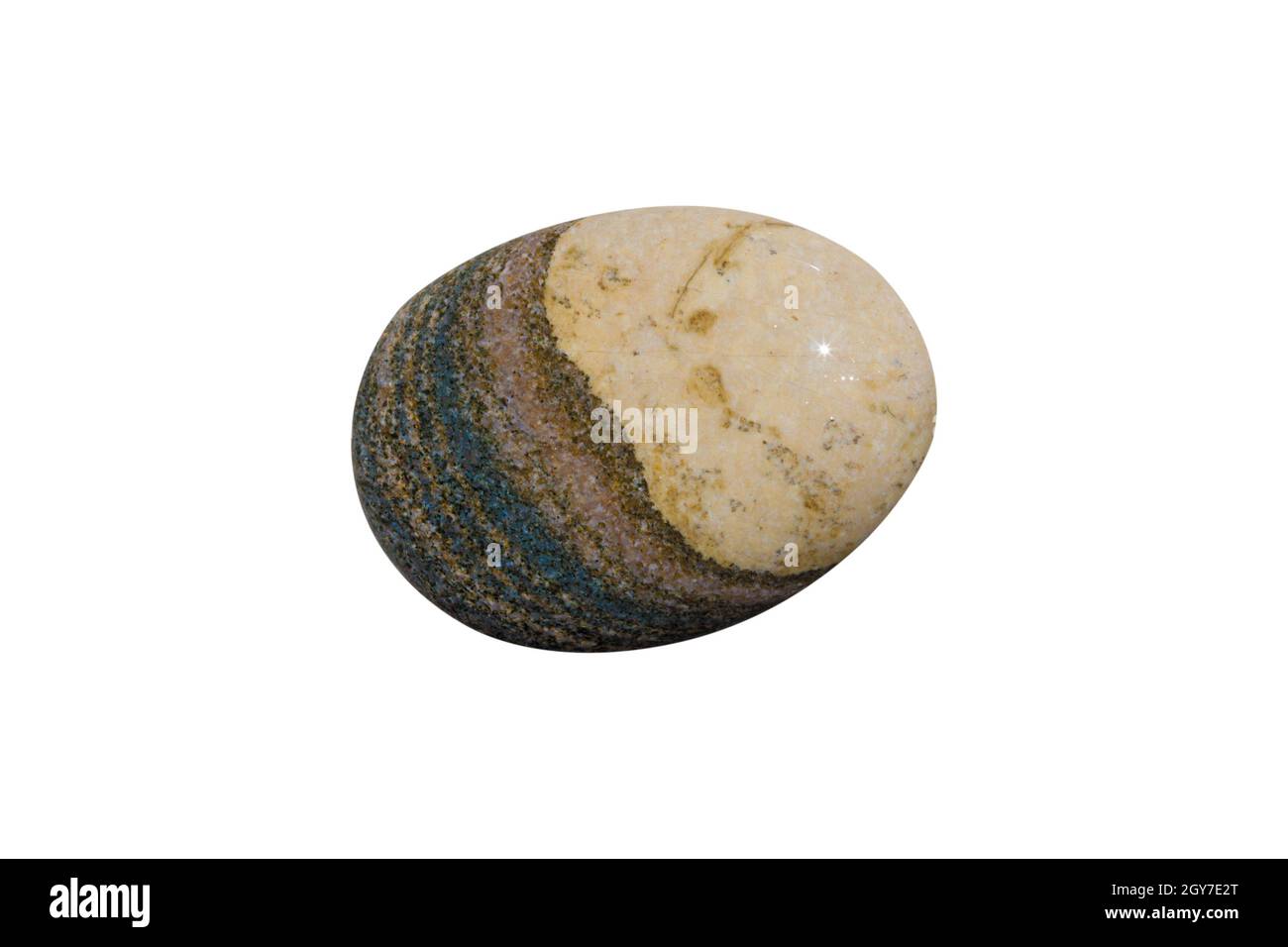natural sea stone isolated on white background. sea pebbles. High ...