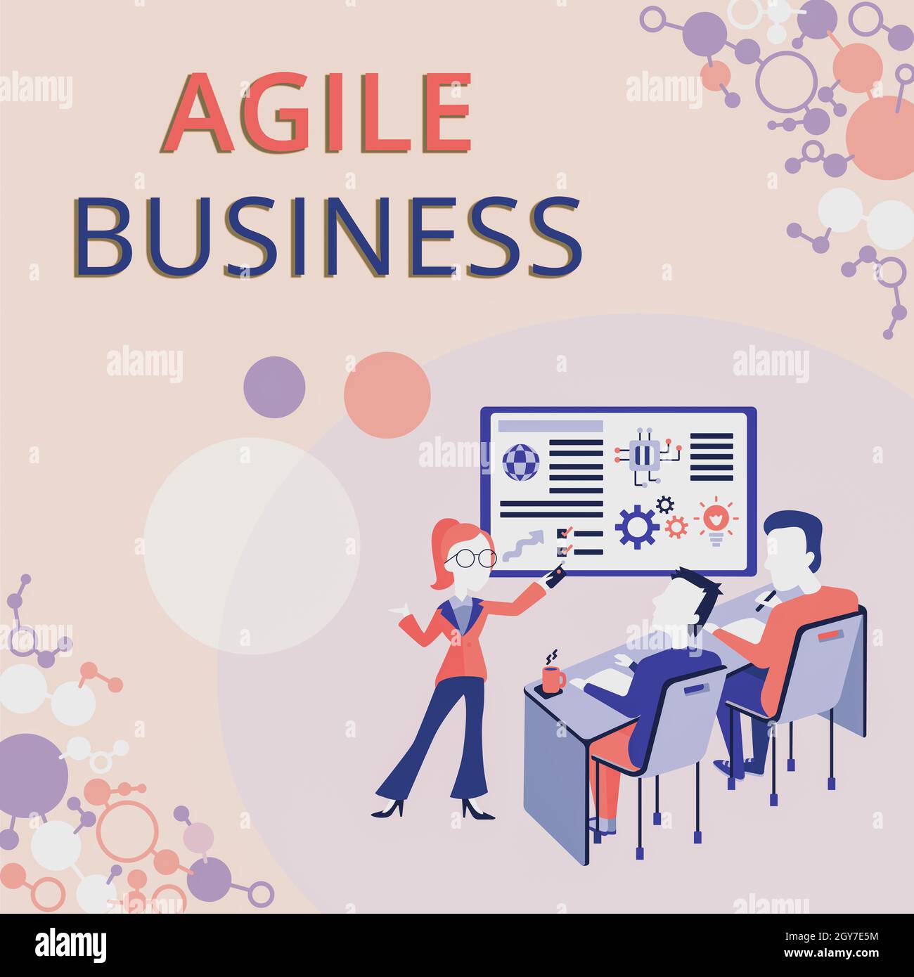 Writing displaying text Agile Business, Internet Concept capability of ...