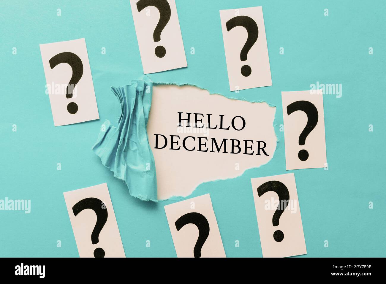 Hand writing sign Hello December, Concept meaning greeting used when ...