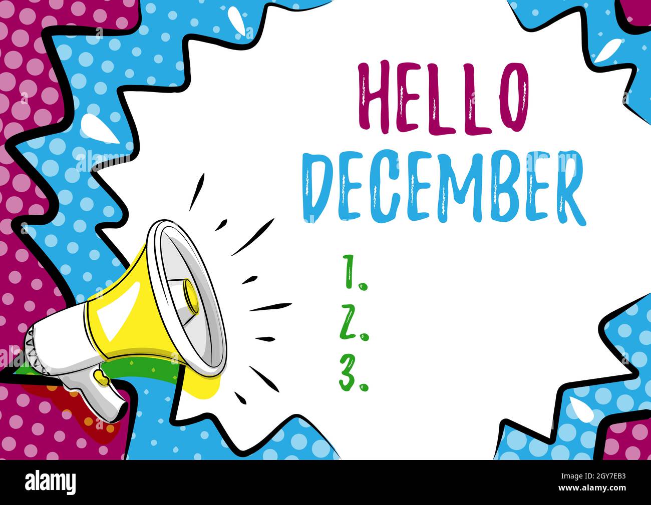 Inspiration showing sign Hello December, Business idea greeting used ...