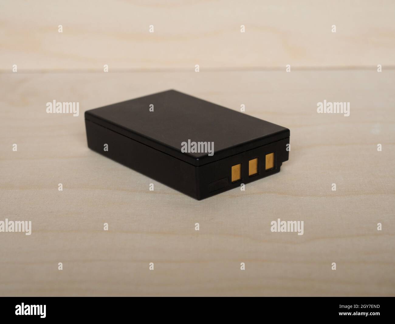 rechargeable lithium-ion battery used for digital camera Stock Photo ...