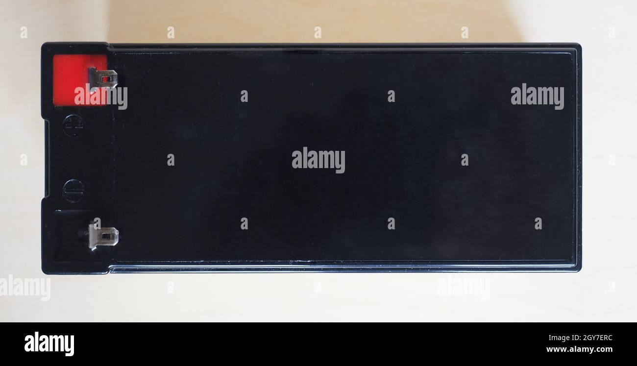 lead acid rechargeable battery for electronic devices Stock Photo - Alamy