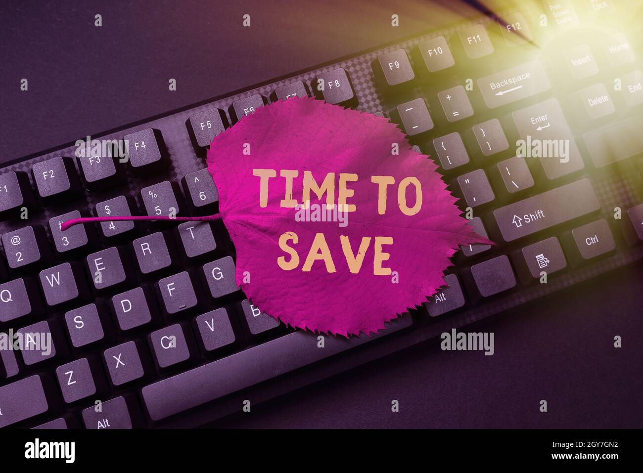 Text caption presenting Time To Save, Business showcase to do something more efficiently that ...