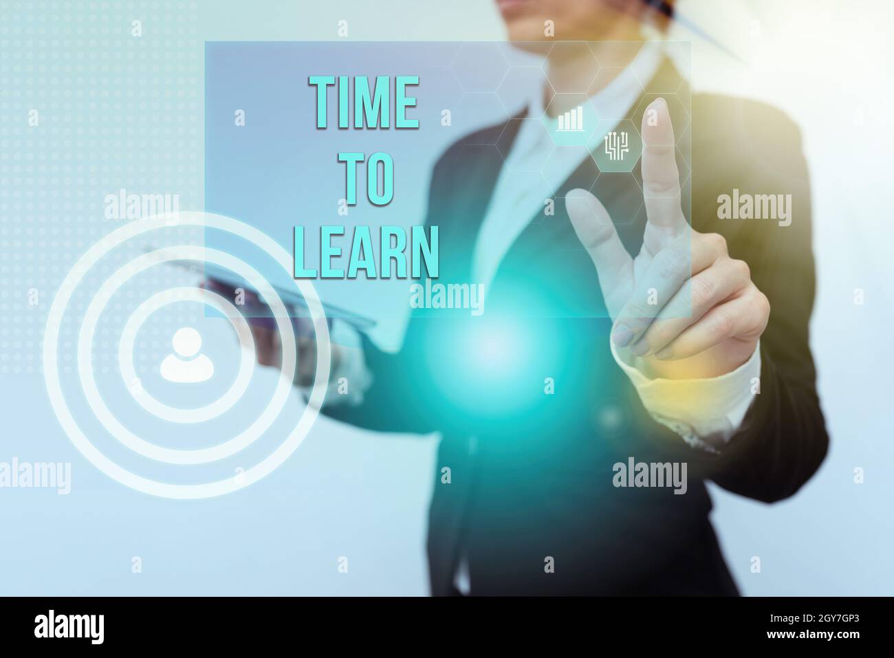 Text caption presenting Time To Learn, Business concept the need to get ...