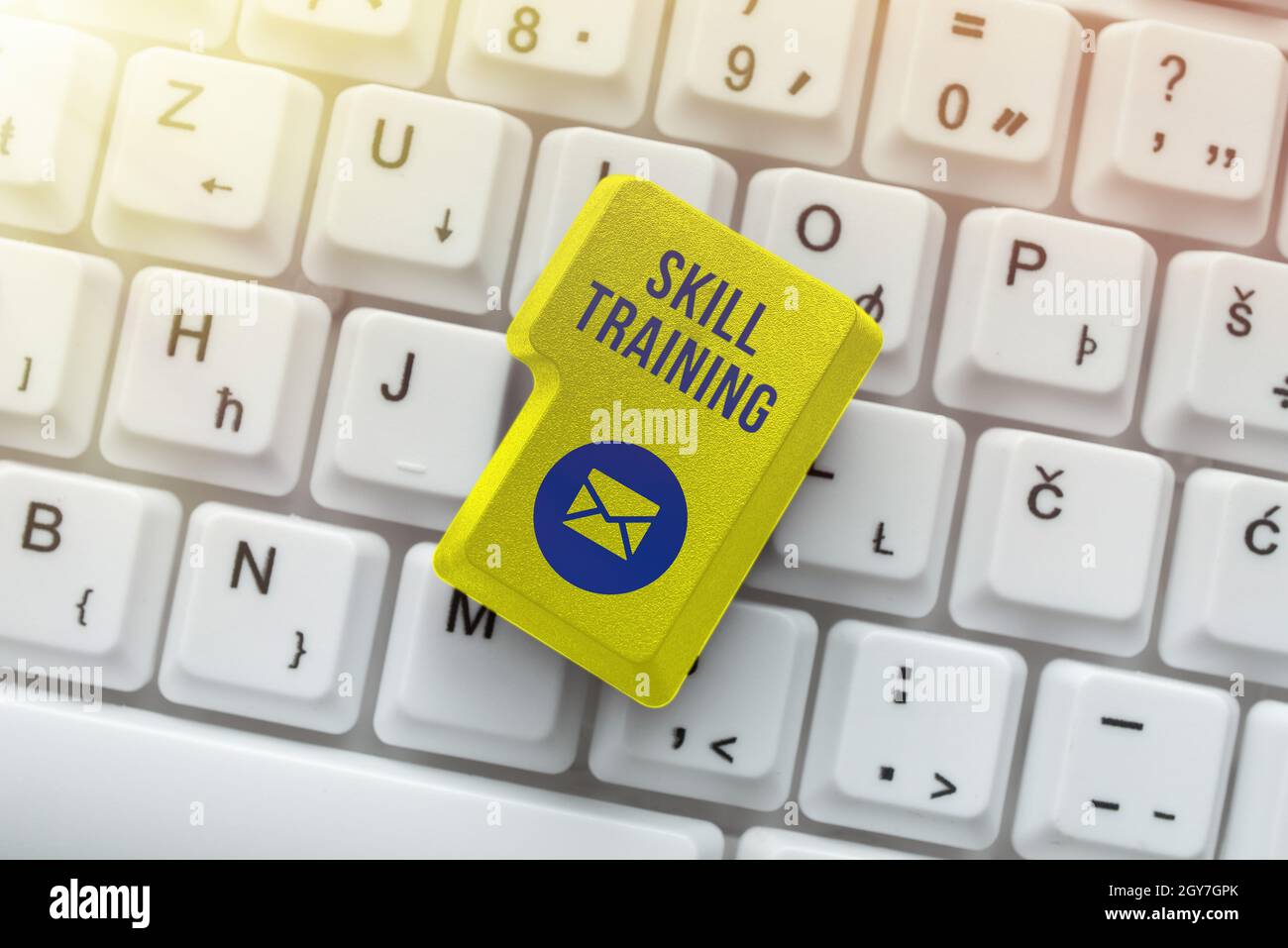 Text caption presenting Skill Training, Business approach designed to ...