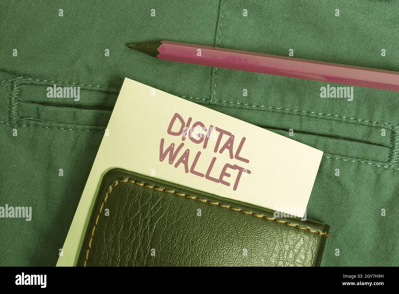 Conceptual caption Digital Wallet, Business showcase a financial ...