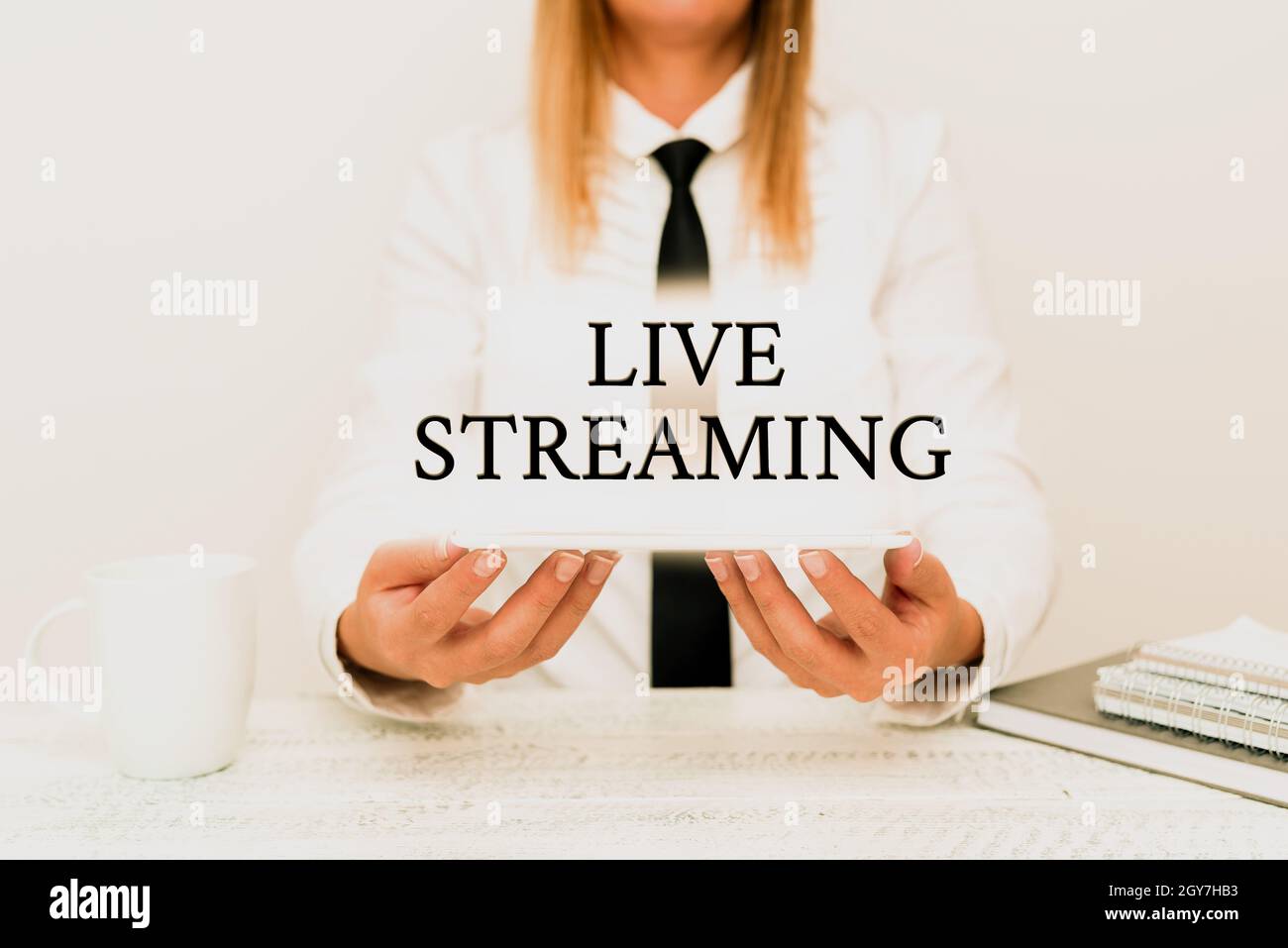 Conceptual caption Live Streaming, Word Written on displaying audio or ... Conceptual caption Live Streaming, Word Written on displaying audio or ...