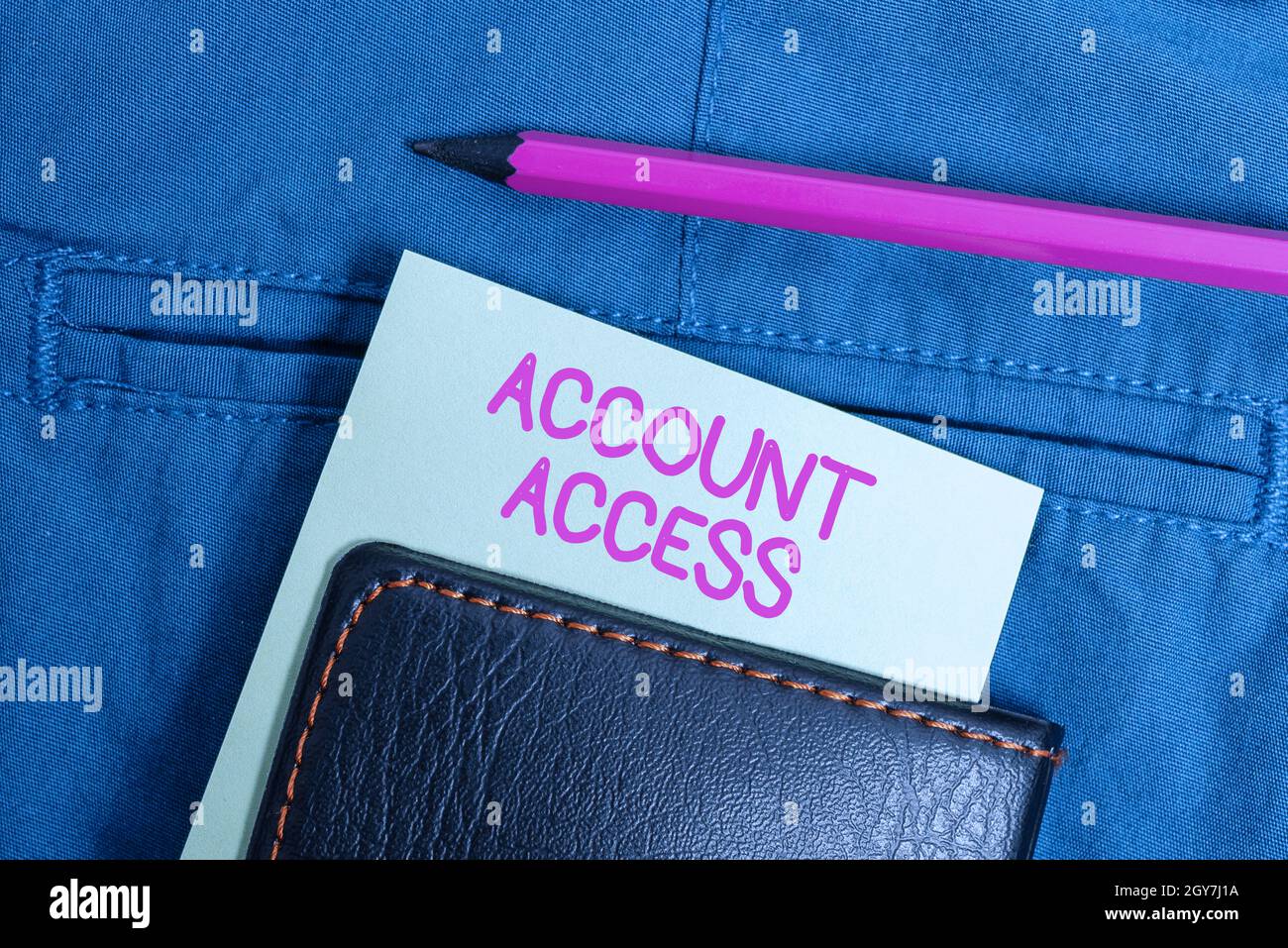 Conceptual Display Account Access Business Showcase Full Privilege For