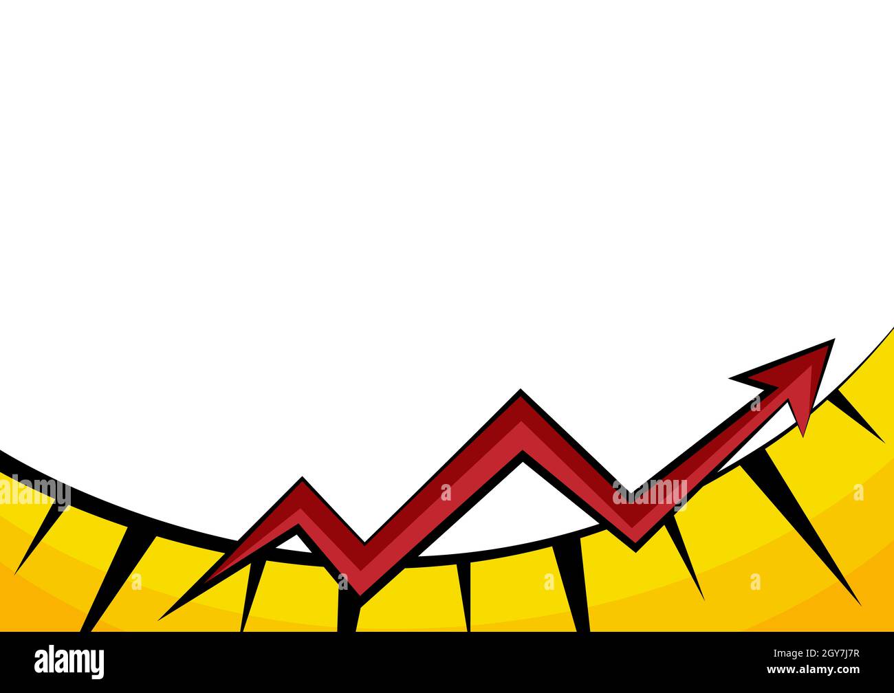 Abstract Graph Presenting Progress, Moving Forward And Improving ...