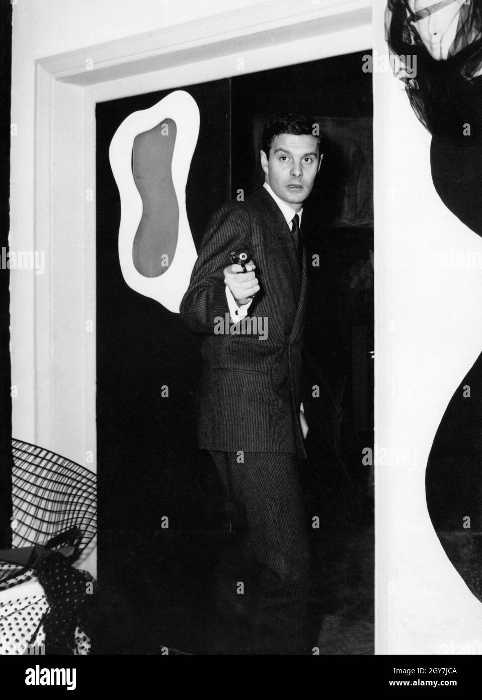 Escapade Year : 1957 France Director : Ralph Habib Louis Jourdan Stock ...