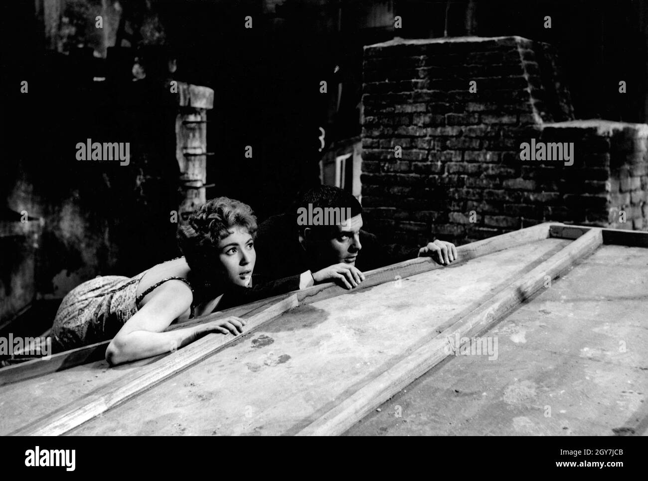 Escapade Year : 1957 France Director : Ralph Habib Dany Carrel, Louis ...