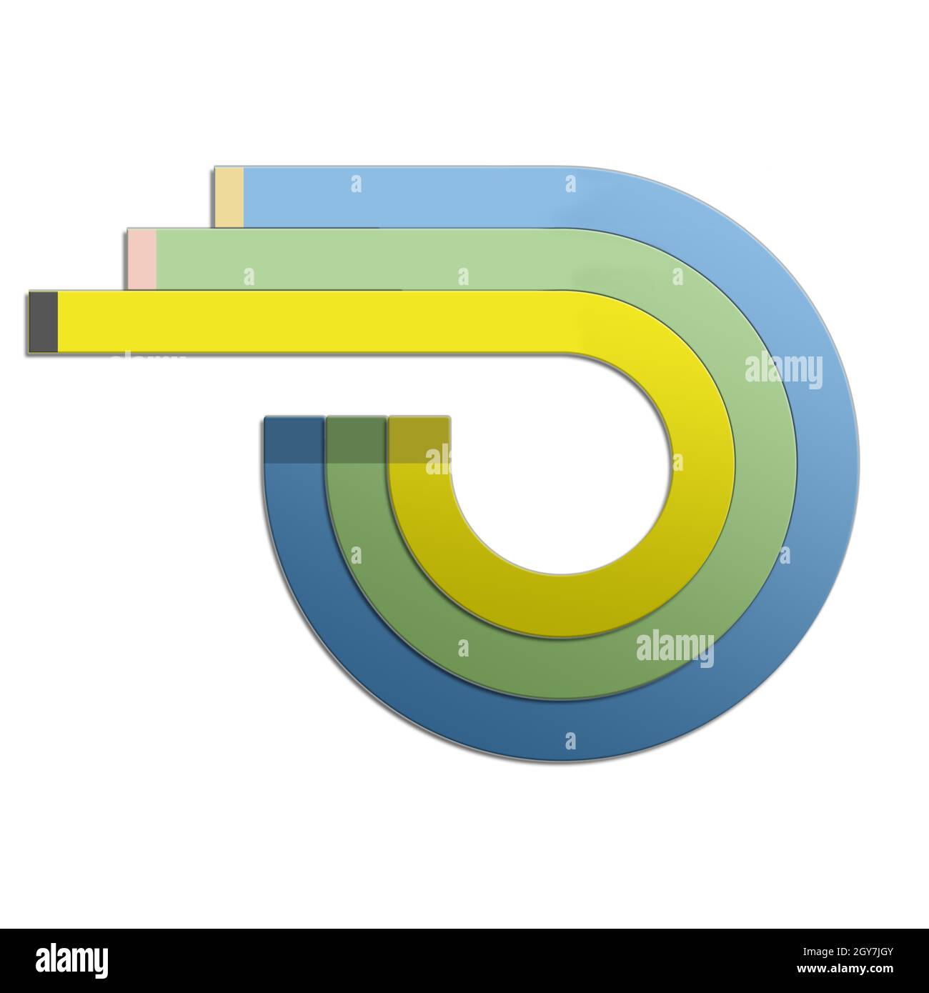 Abstract 3D infographic template with options for process diagram ...