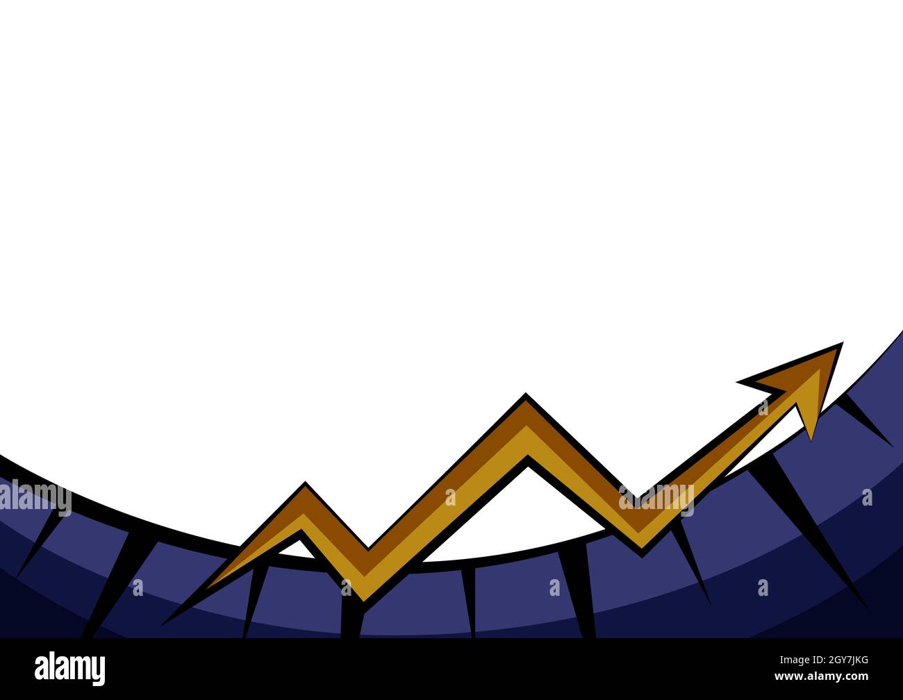 Abstract Graph Presenting Progress, Moving Forward And Improving ...