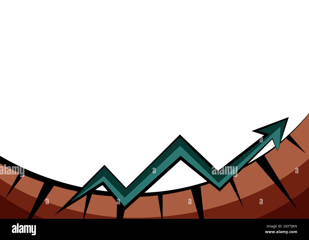 Abstract Graph Presenting Progress, Moving Forward And Improving ...
