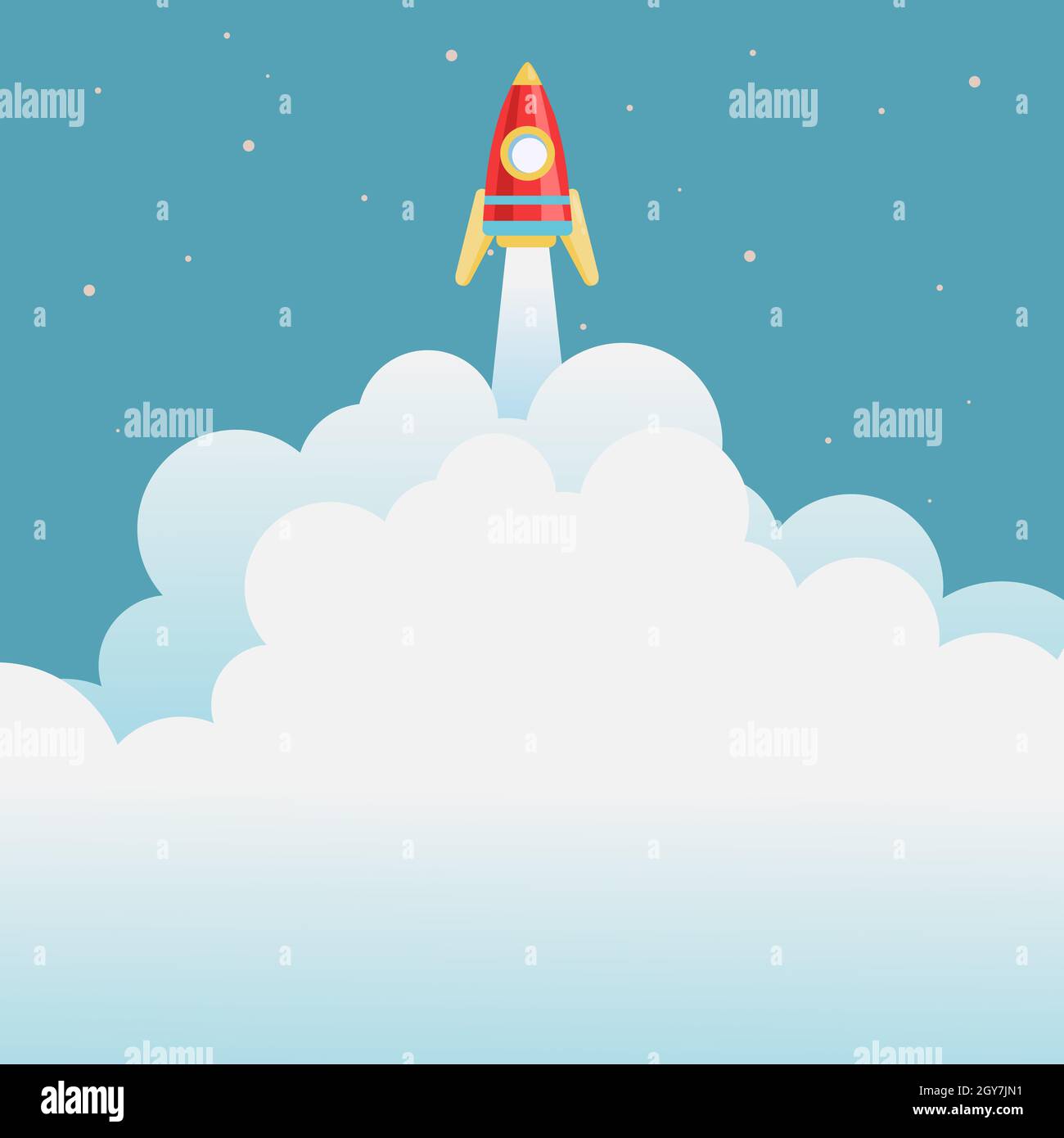 Abstract Reaching Top Level, Rocket Science Presentation Designs Stock ...