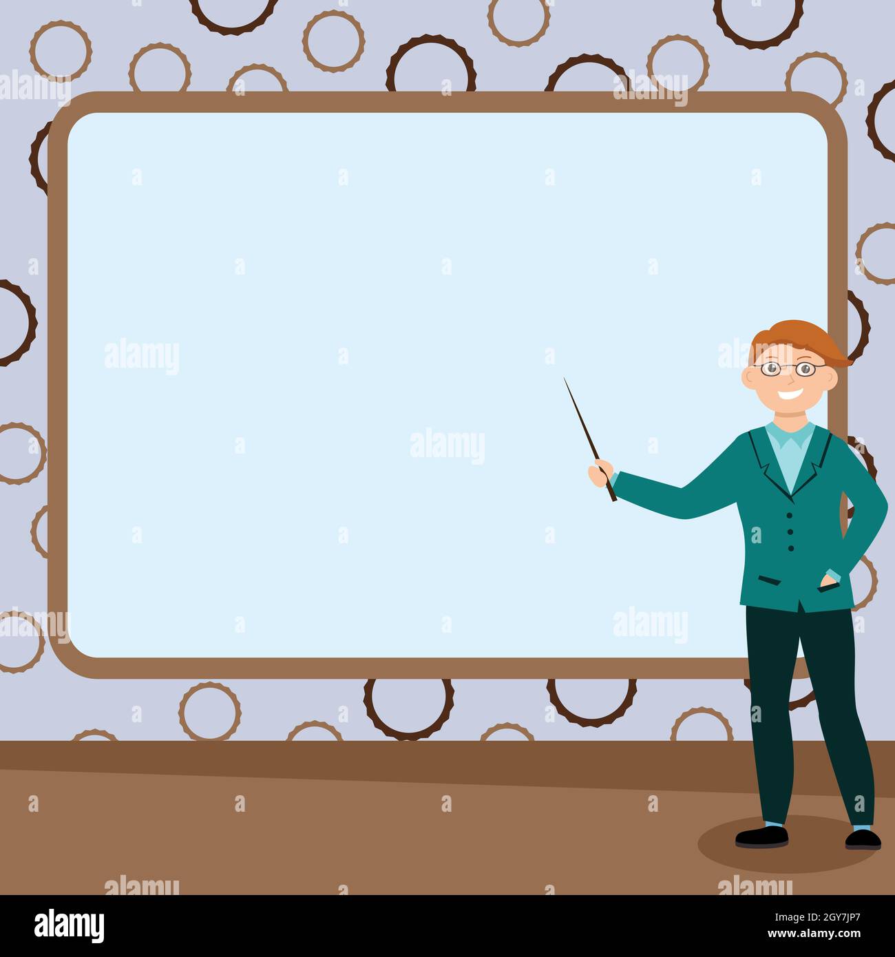 Lectures cartoon hi-res stock photography and images - Alamy