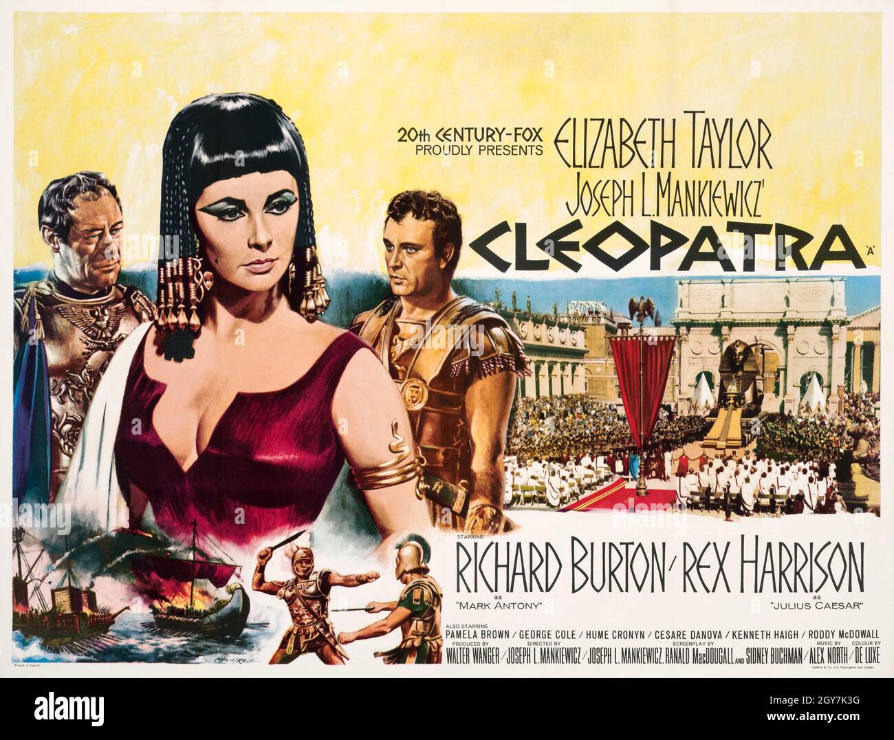 Mark antony cleopatra film hi-res stock photography and images - Alamy